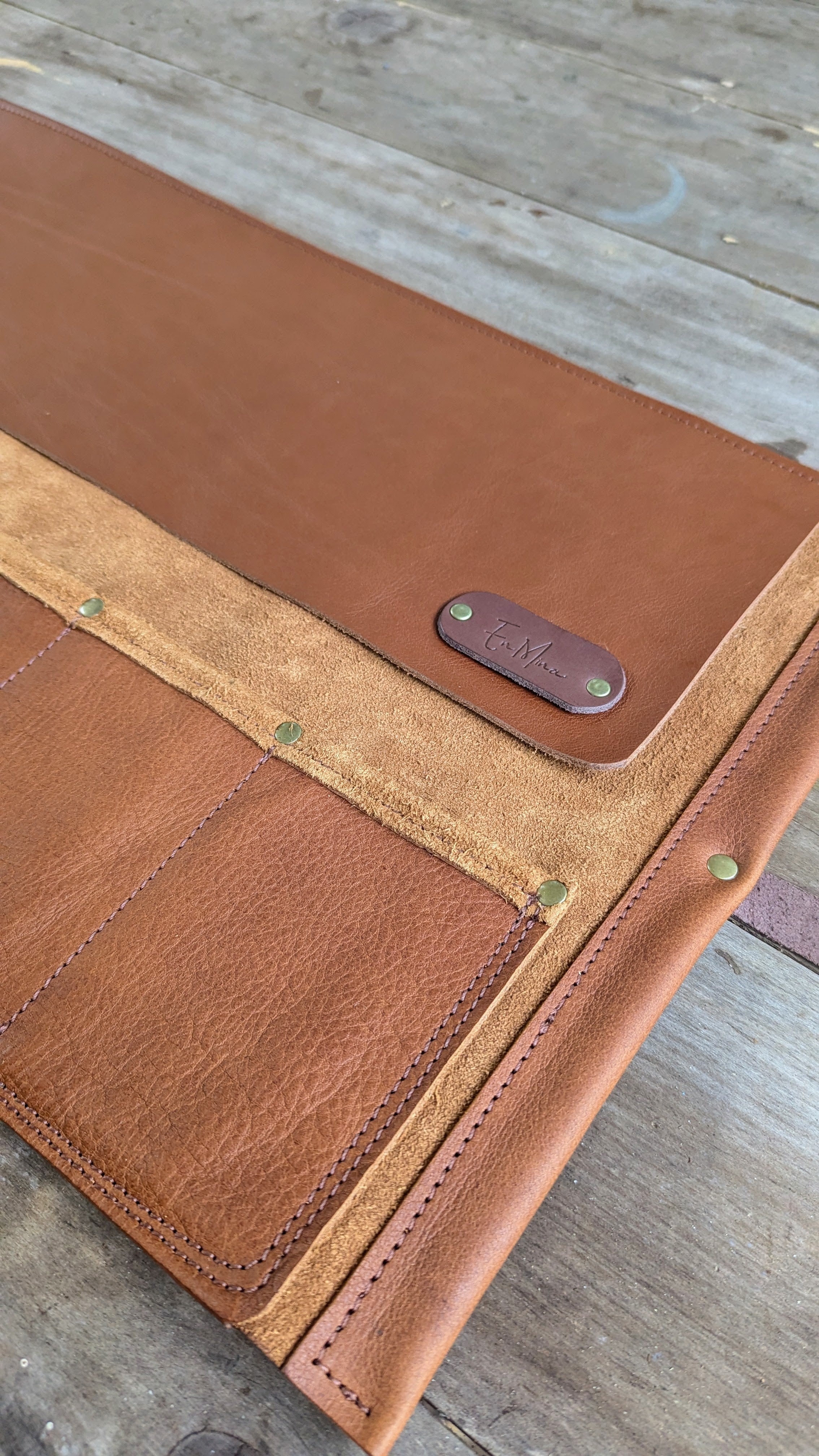 Leather Chisel Roll - one-of a kind SAMPLE | En Mina Leather